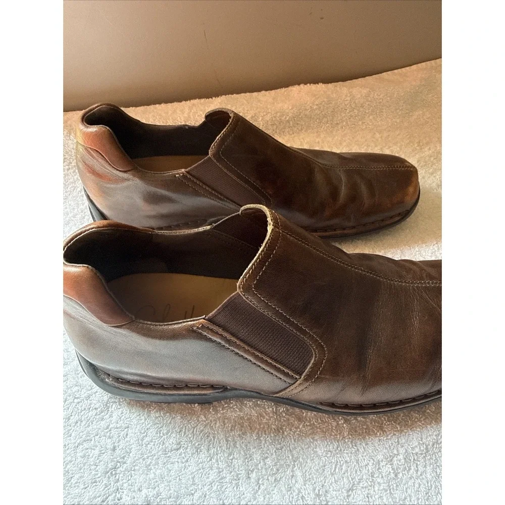 Cole Haan | Shoes | Cole Haan Zeno Mens Size Us 9 Brown Leather Slip On ...